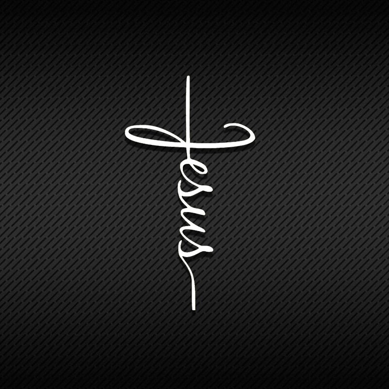 Jesus Decal - Etsy