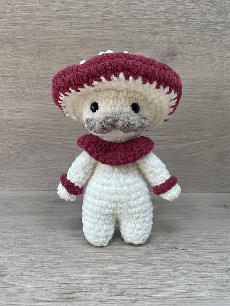 Groovy Lil' Mushroom Dude Crochet/amigurumi Pattern - Etsy