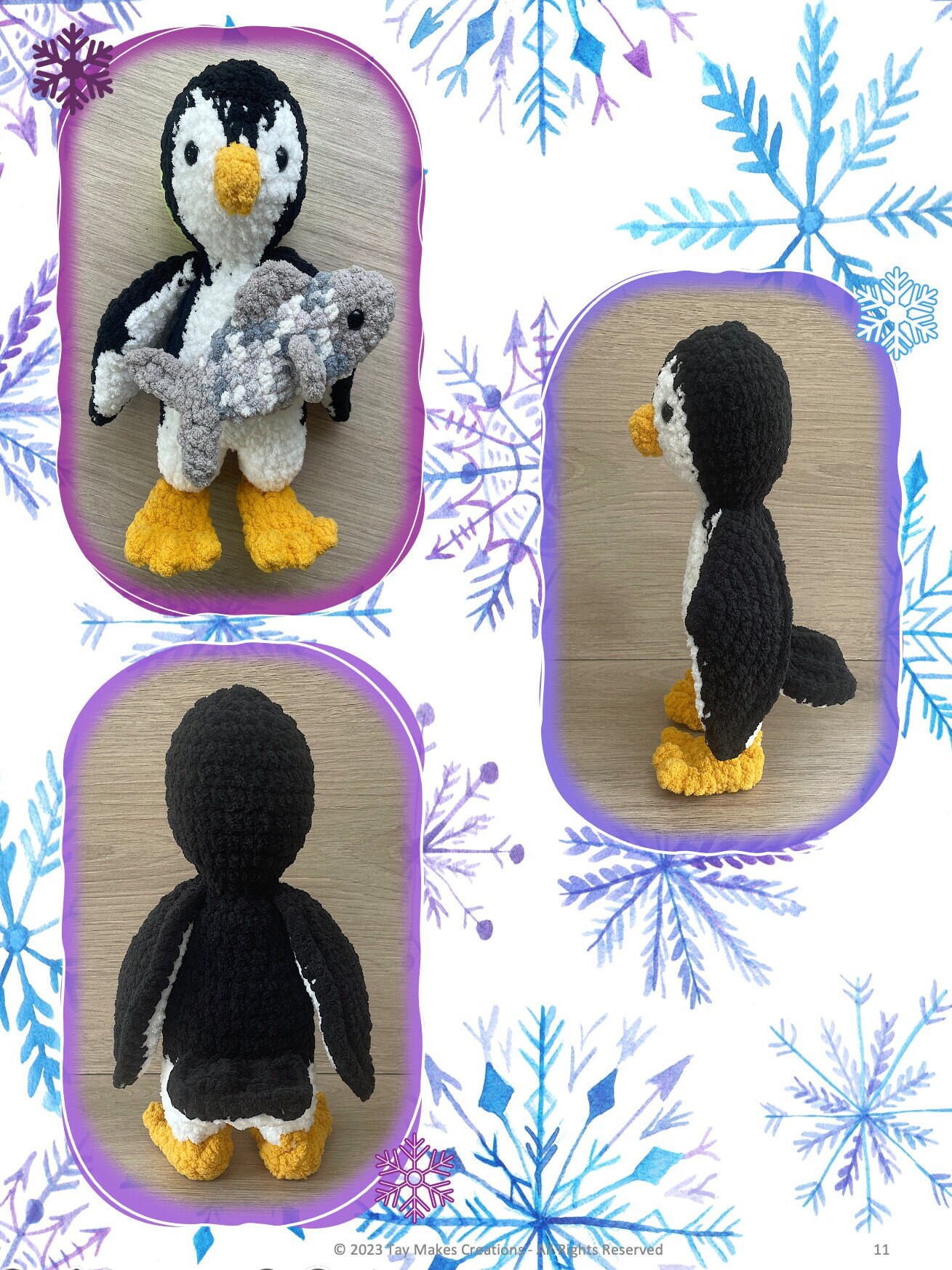 Pepe the Penguin Crochet/amigurumi Pattern Crochet Plushie - Etsy