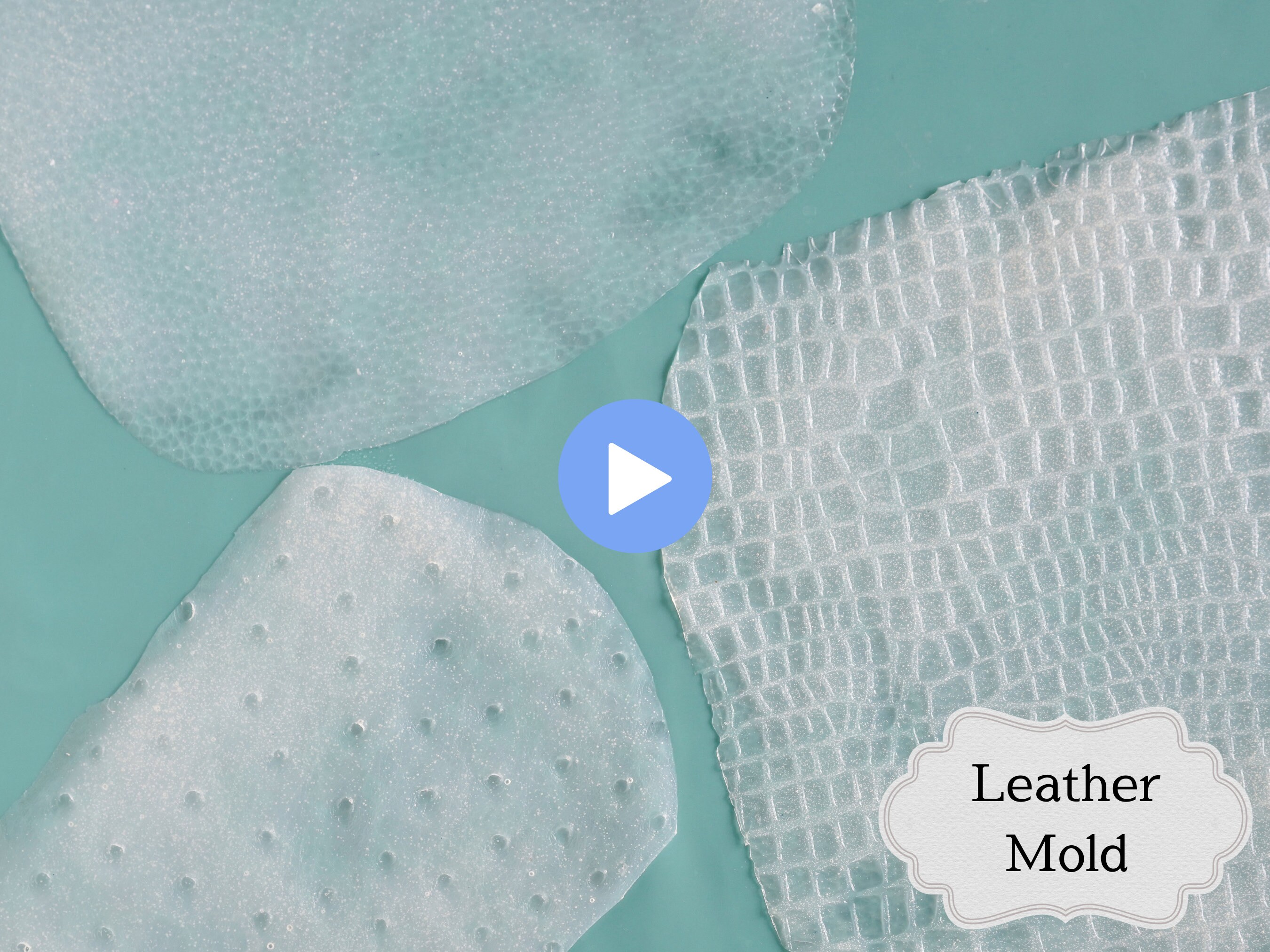 DIY LEATHER MOLD Making Course Detailed Ratios, Make Unique Silicon ...