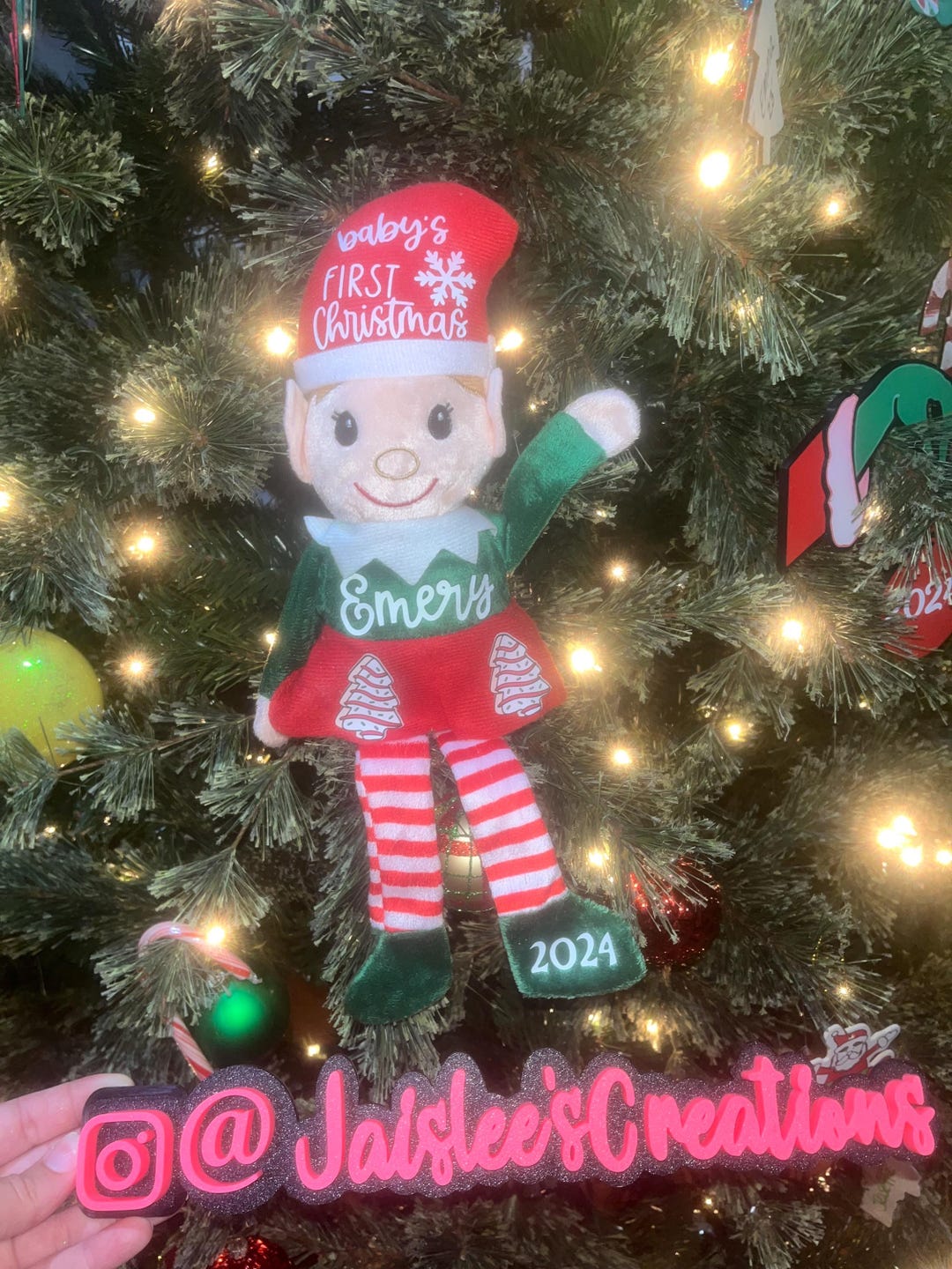 Personalized Christmas Elf for Kids, Kids Christmas Gift, Plush ...
