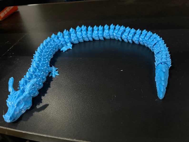 Articulate Dragon Fidget Toy 3D Printed - Etsy