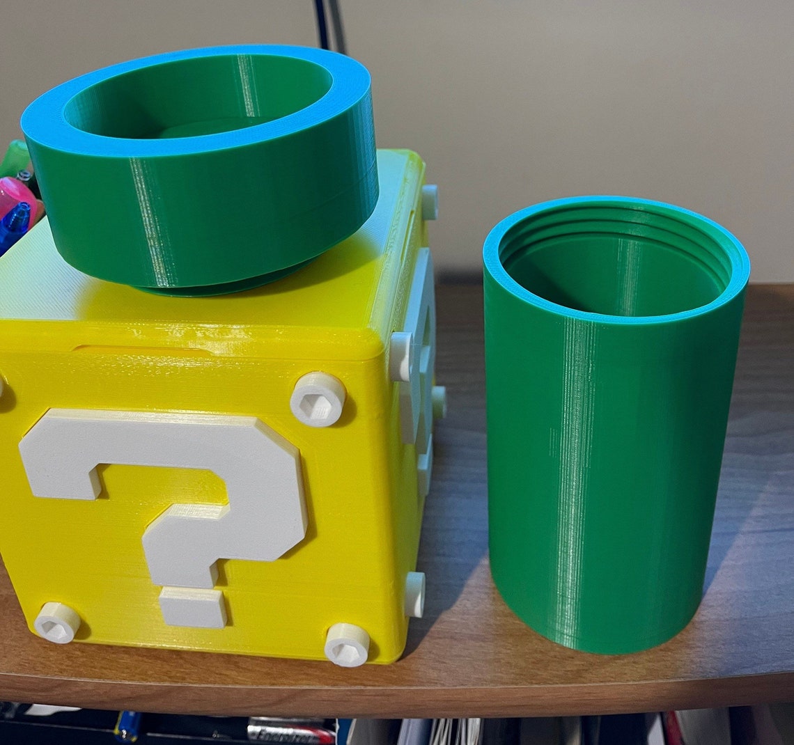 Storage Pipe From Mario Bros Nintendo Video Game - Etsy