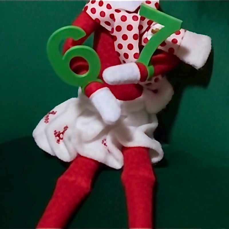 Mini Baby Elf on Shelf - Etsy