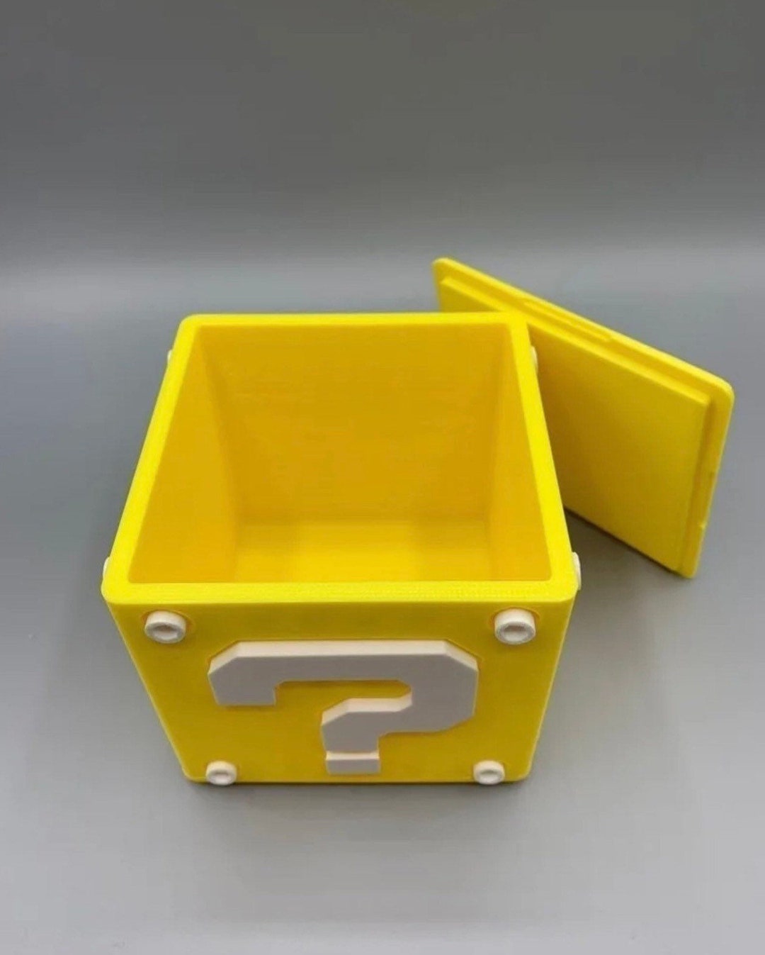 6x6 Super Mario Question Mark Storage Box - Etsy