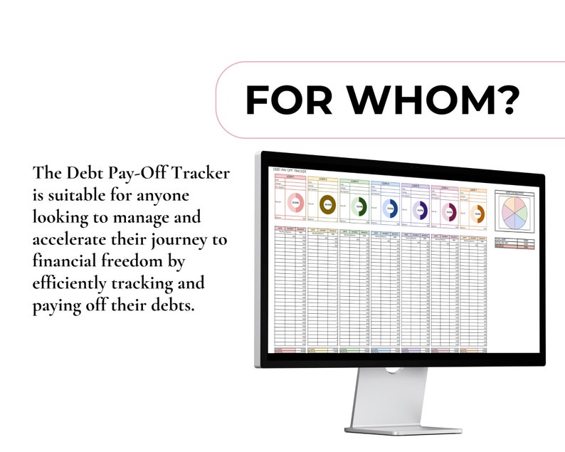 Simple Debt Payoff Tracker Google Sheets, Debt Payoff Calculator, Debt ...