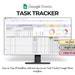 Task Tracking Spreadsheet Task Planner Digital to Do List Google Sheets ...