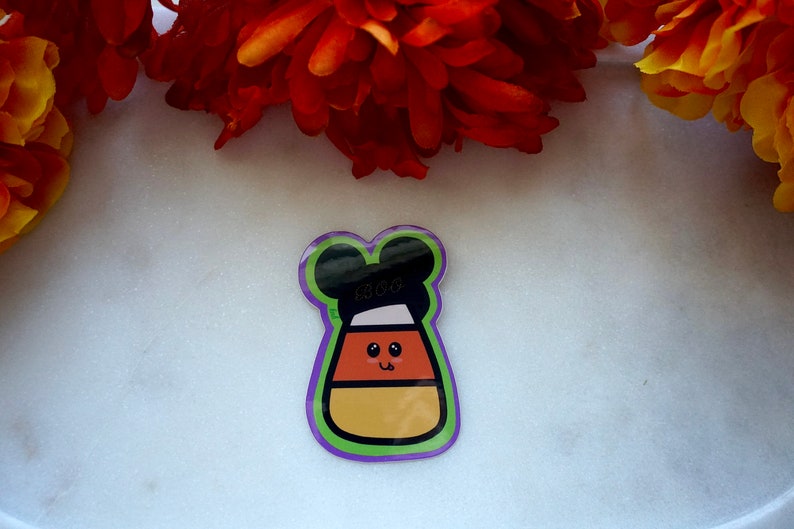 Candy Corn (boo Crew) - Vinyl Sticker - Etsy