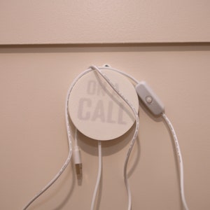 3" Busy Work Indicator on Call Light Sign - USB Powered With Switch - Etsy