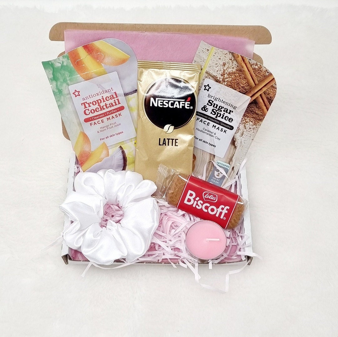 Mini Spa Pamper Set With Satin Scrunchie Choose Your Style, Perfect ...