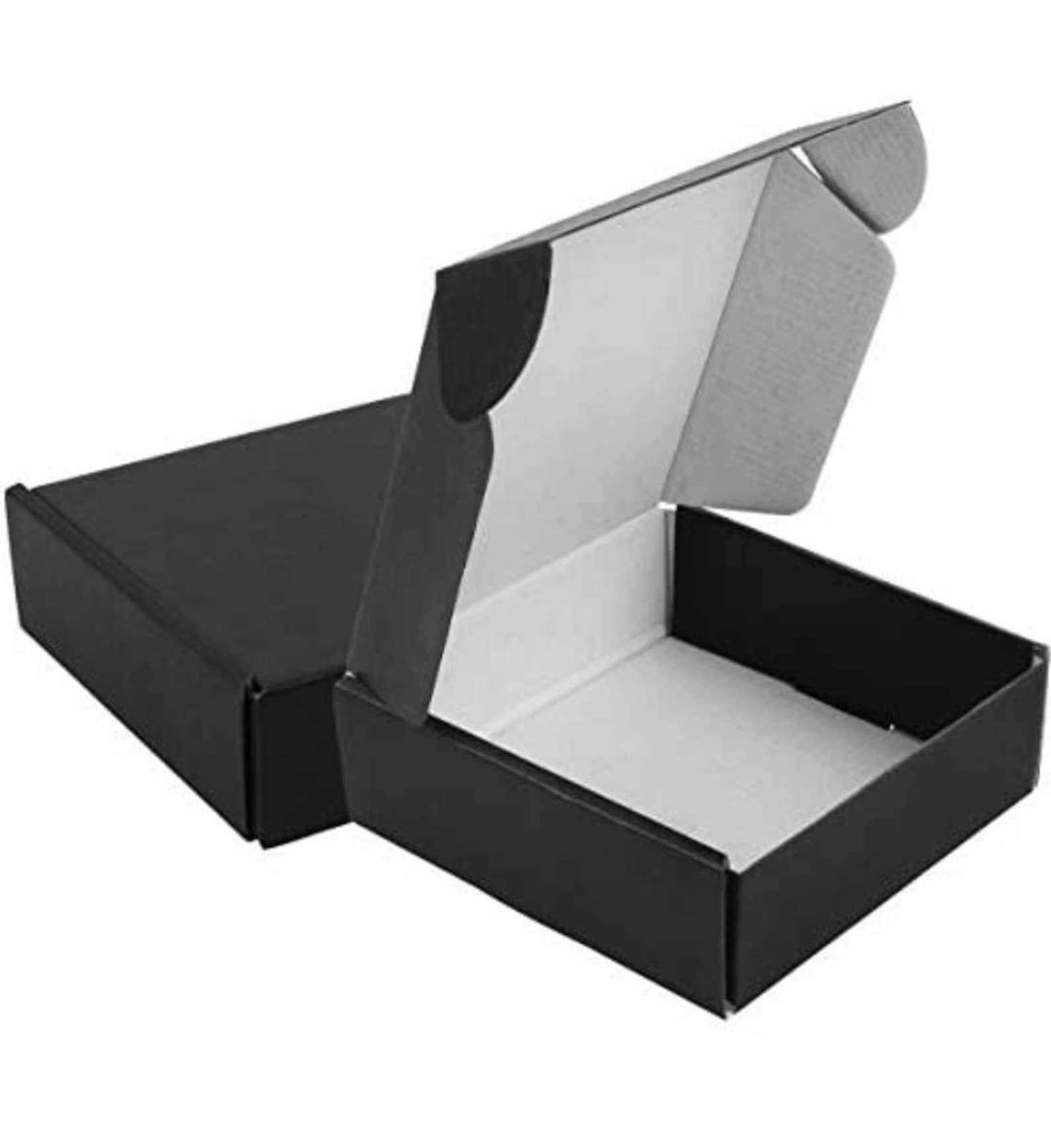 Grande Boite cadeau vide Noir 25 x 23 x 11 cm. Boîte - Etsy France