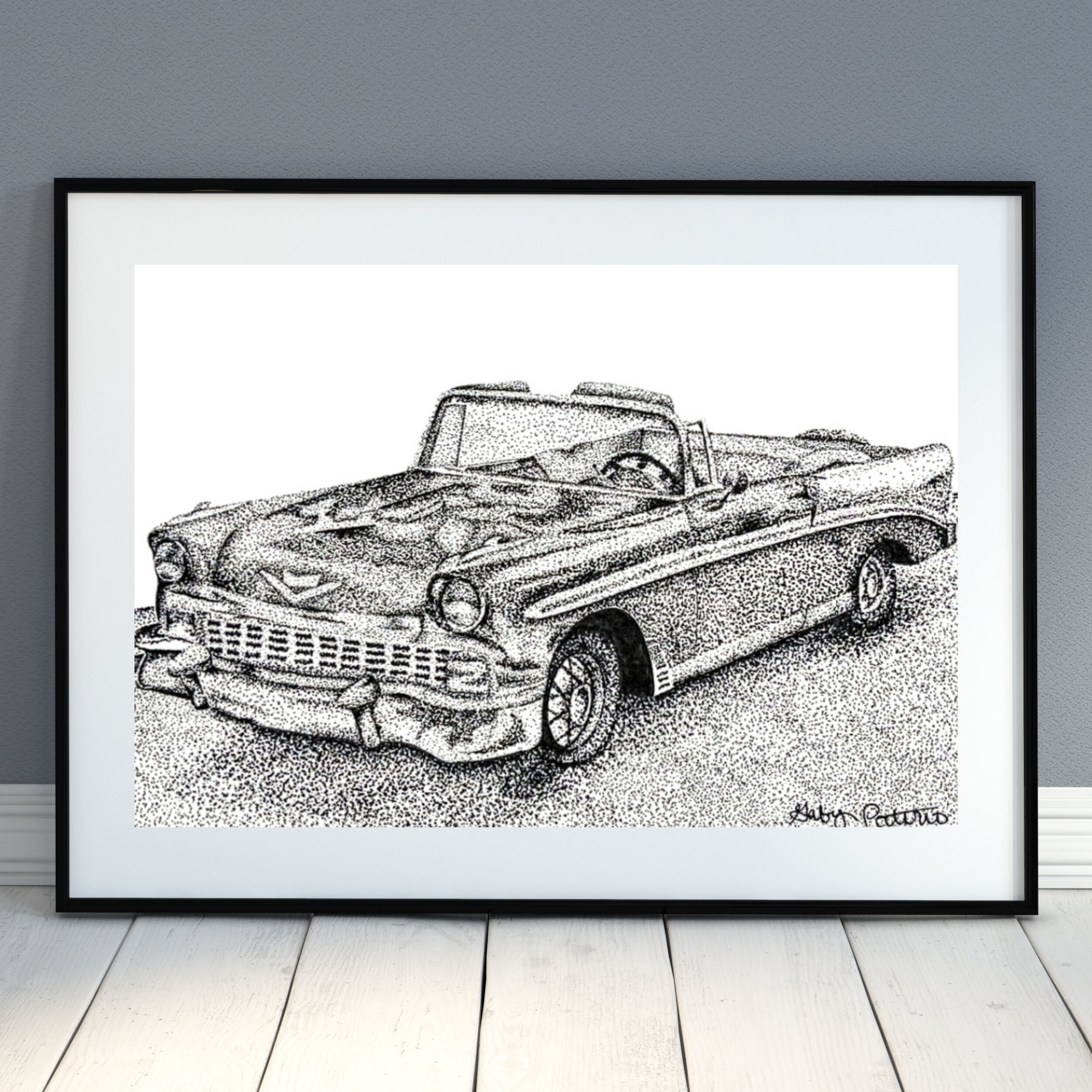 Wood Car Art Etsy at Luis Silva blog