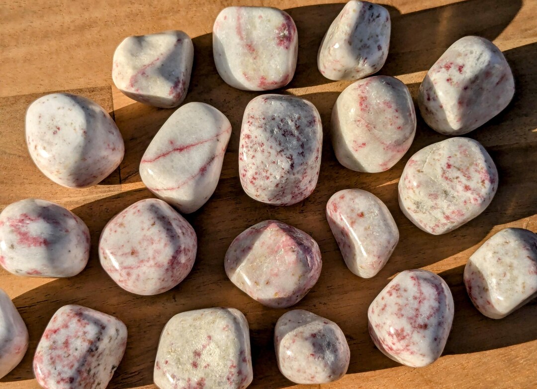 Cinnabar Tumbled Stones - Etsy