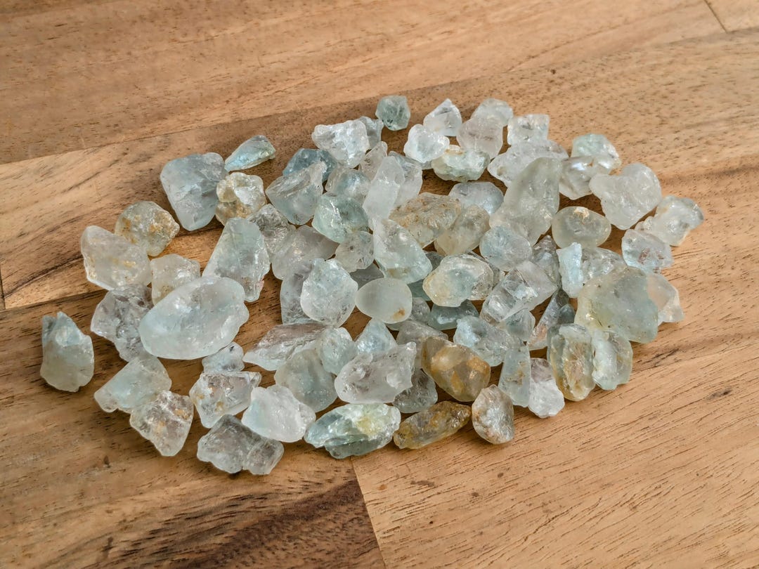 RARE Blue Topaz Specimens - Genuine and Natural Raw Topaz - Etsy
