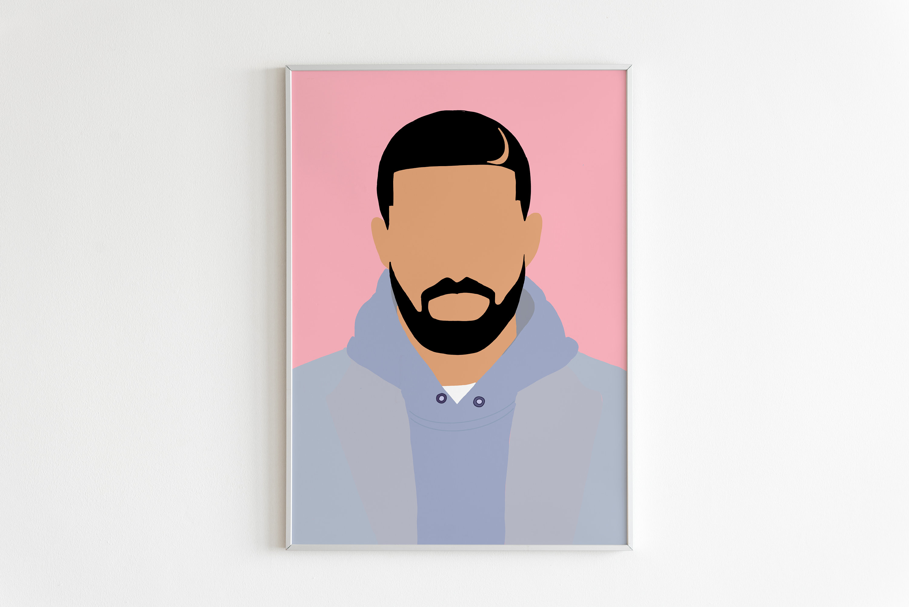 Drake Poster,minimalist Modern Art Print,drake Art Print, Drake Wall ...