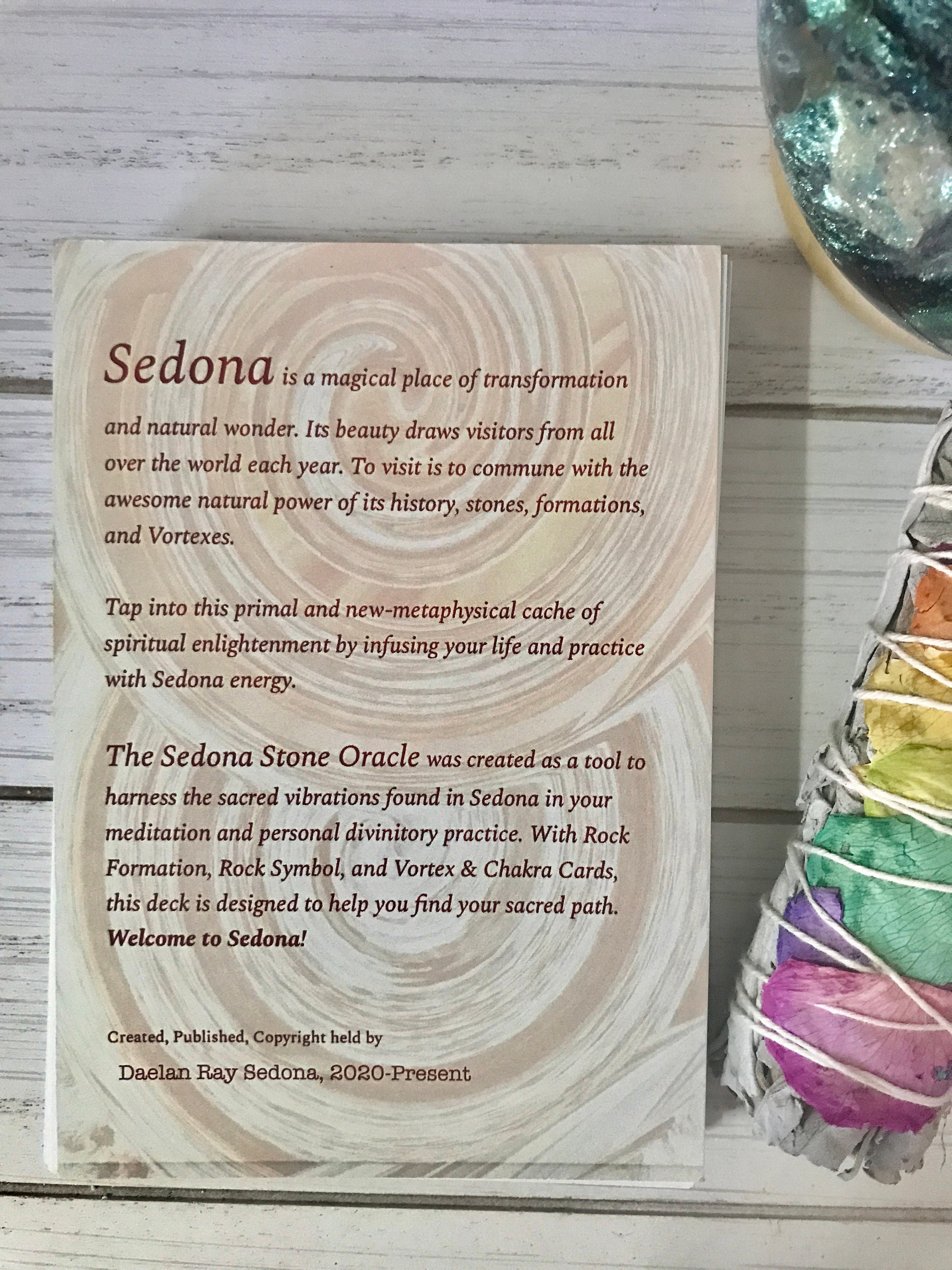 Sedona Stone Oracle Deck for Divination & Meditation - Etsy