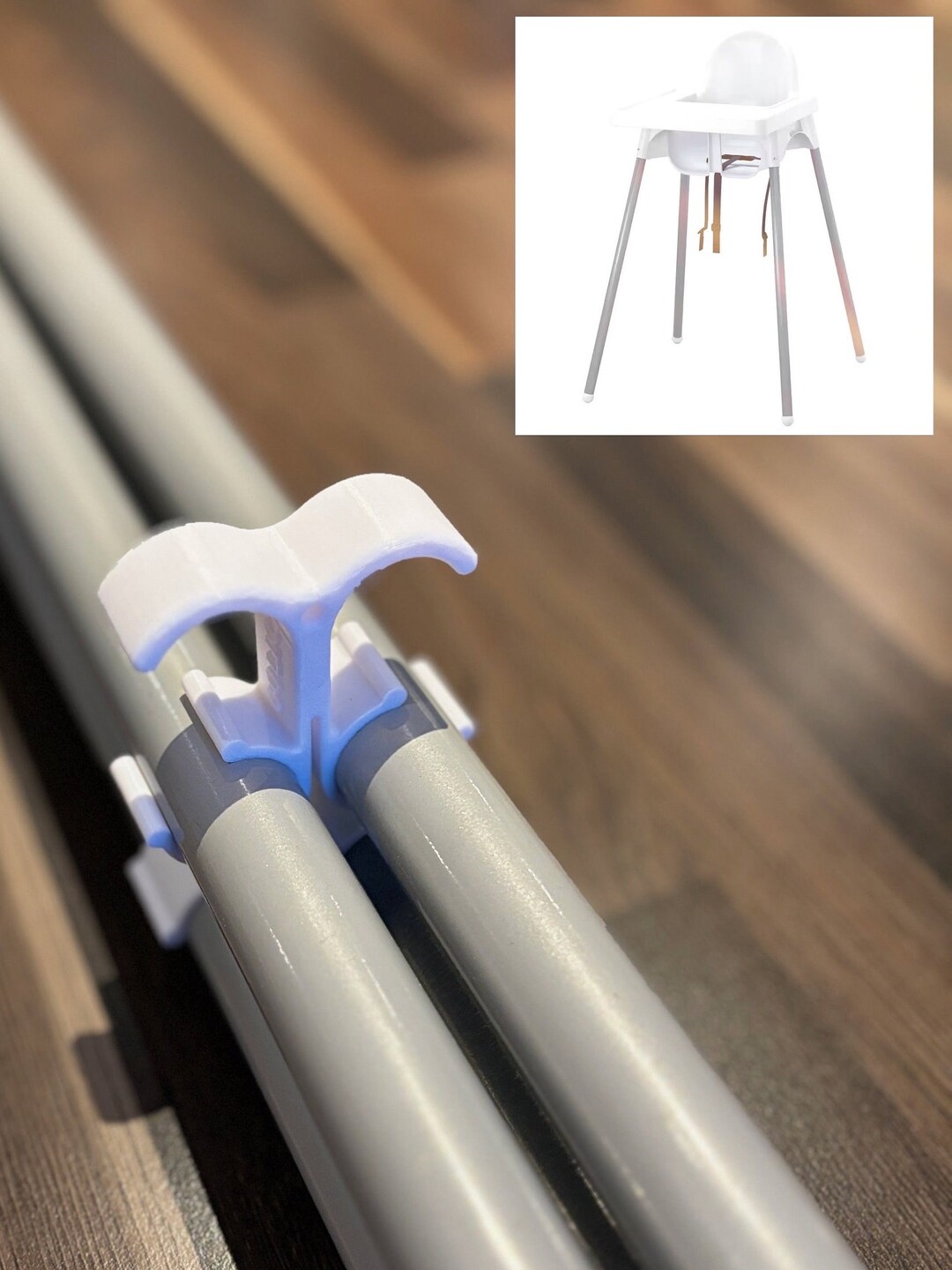 Leg Carrier IKEA Antilop High Chair Leg Holder Easy Storage and Quick ...