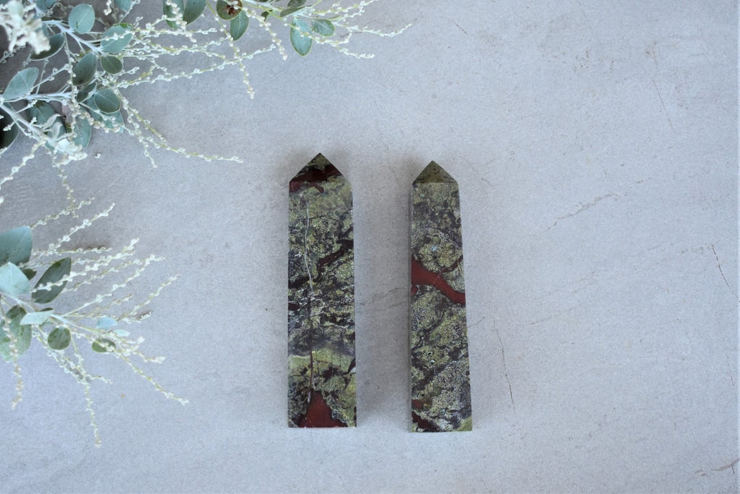 Dragon Blood Crystal Towers - Etsy