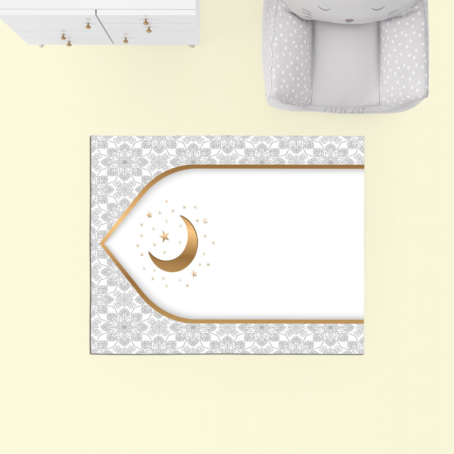 Personalized Prayer Mat | Islamic Modern Rug Non-slip, Design Sajada ...