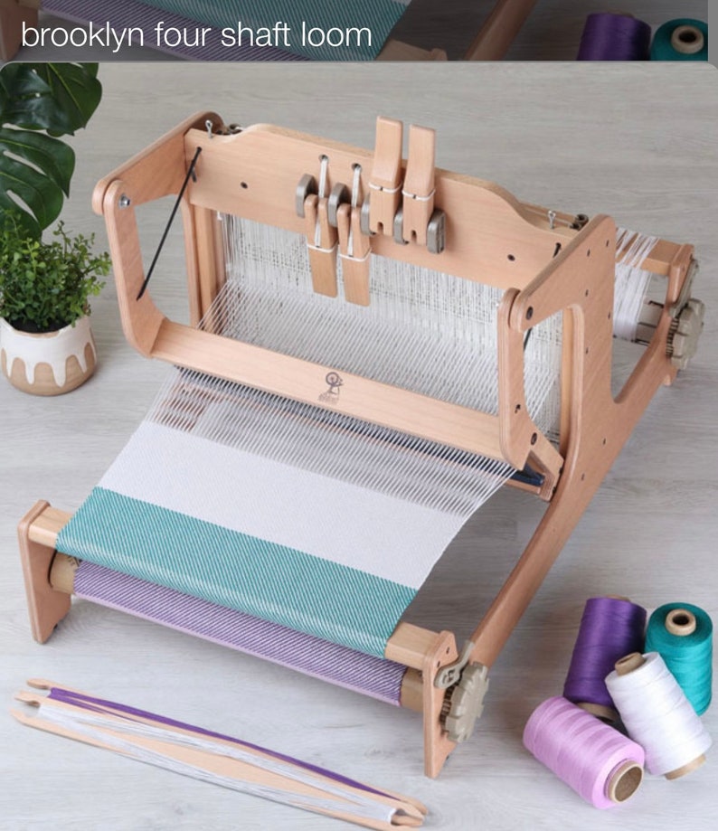 Ashford New Brooklyn 4 Harness Table Loom 16” Ashford Table Loom in ...