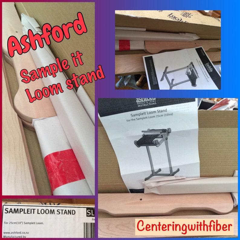 Ashford Sampleit Stand Fits 16",10"with Braces STAND ONLY Loom Not ...