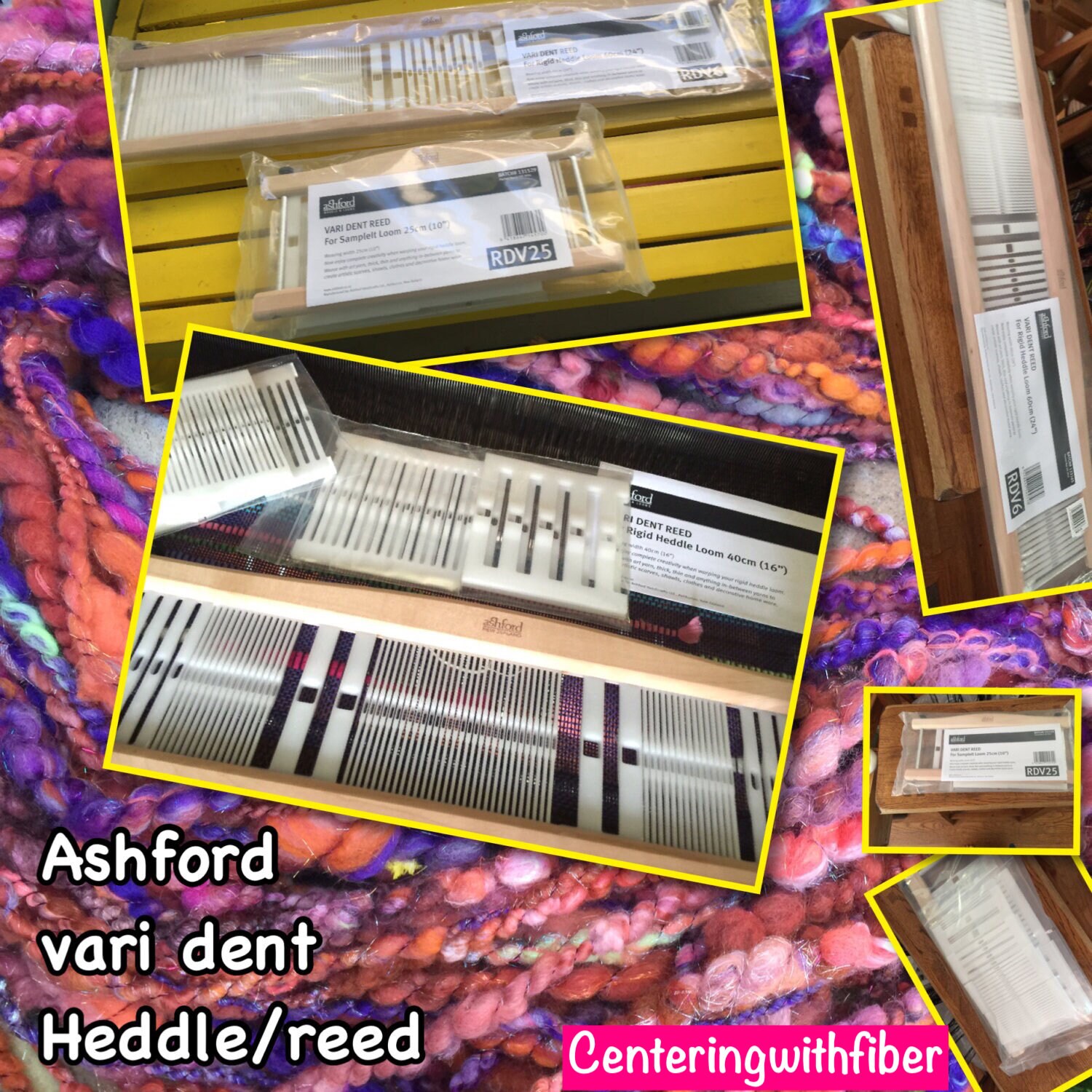 Ashford Looms Vari Dent Reeds All Sizes , Rigid Heddle , Sample It, and ...