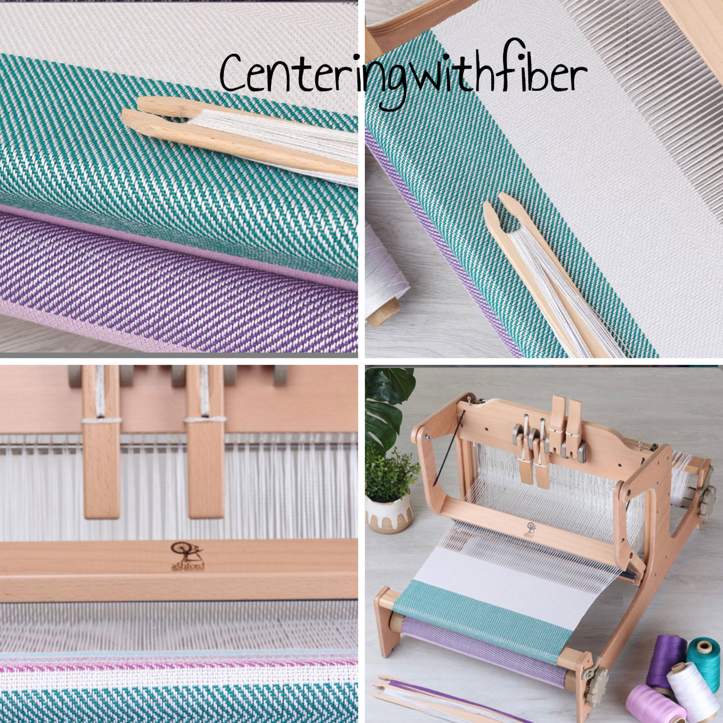 Ashford New Brooklyn 4 Harness Table Loom 16” Ashford Table Loom in ...