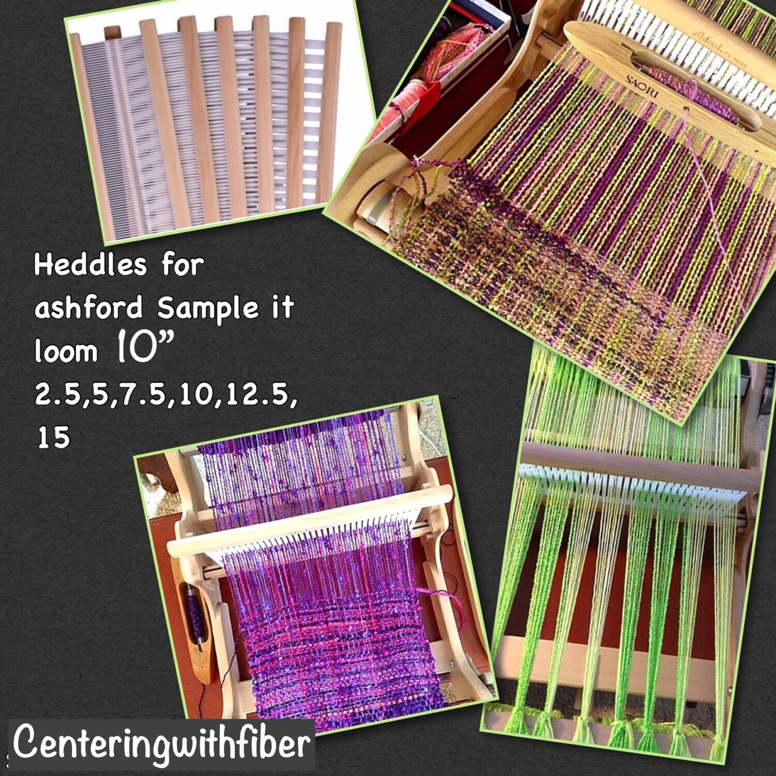 Ashford Reeds 10” Sample It Loom Heddles/reeds Check With Me Before ...