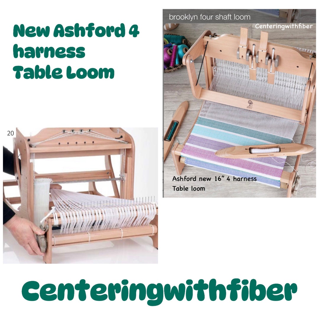 Ashford New Brooklyn 4 Harness Table Loom 16 Ashford Sold Out - Etsy