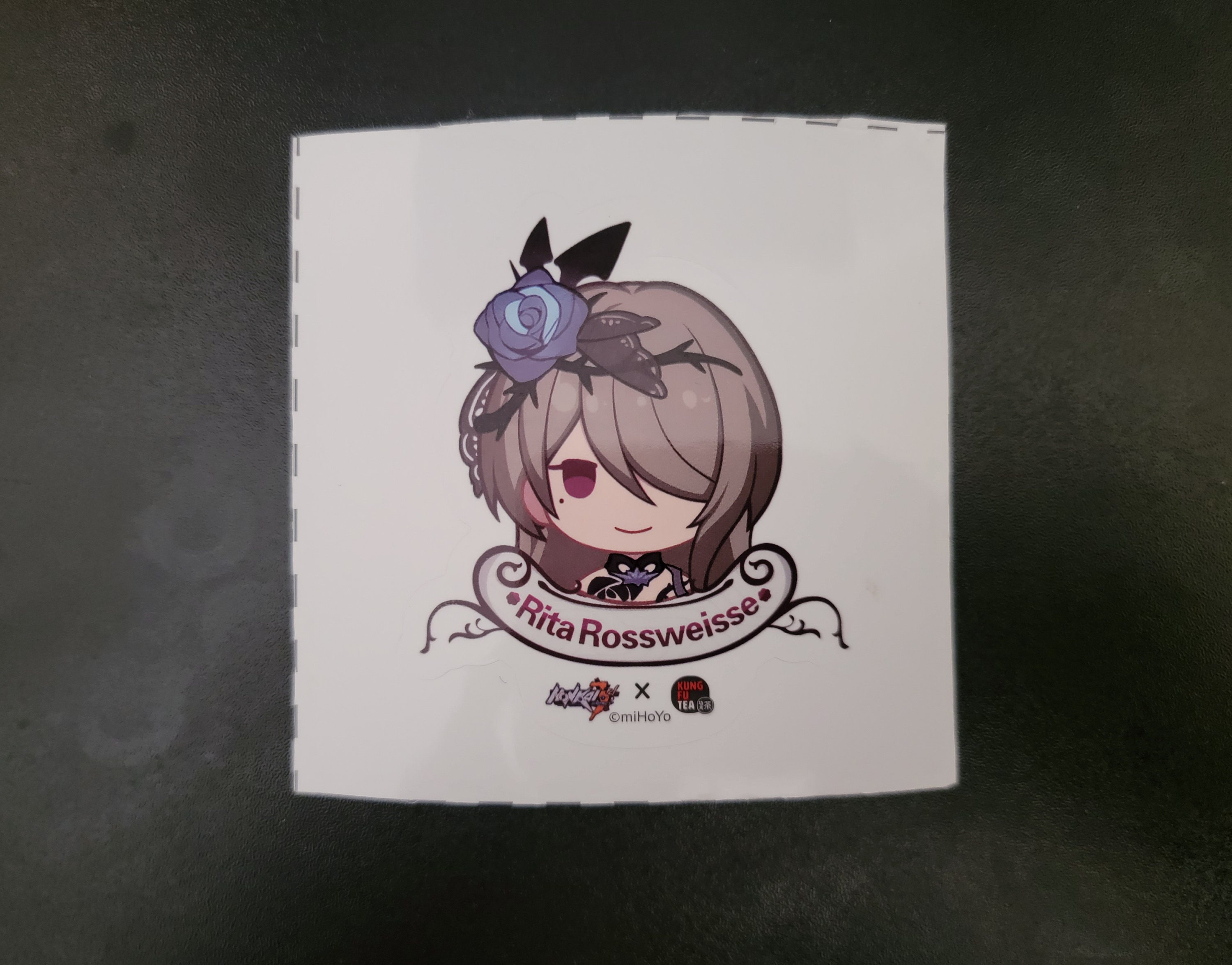 Honkai X Kung Fu Tea Limited Edition Collab Stickers - Etsy