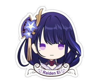 Shogun Raiden Chibi - Etsy