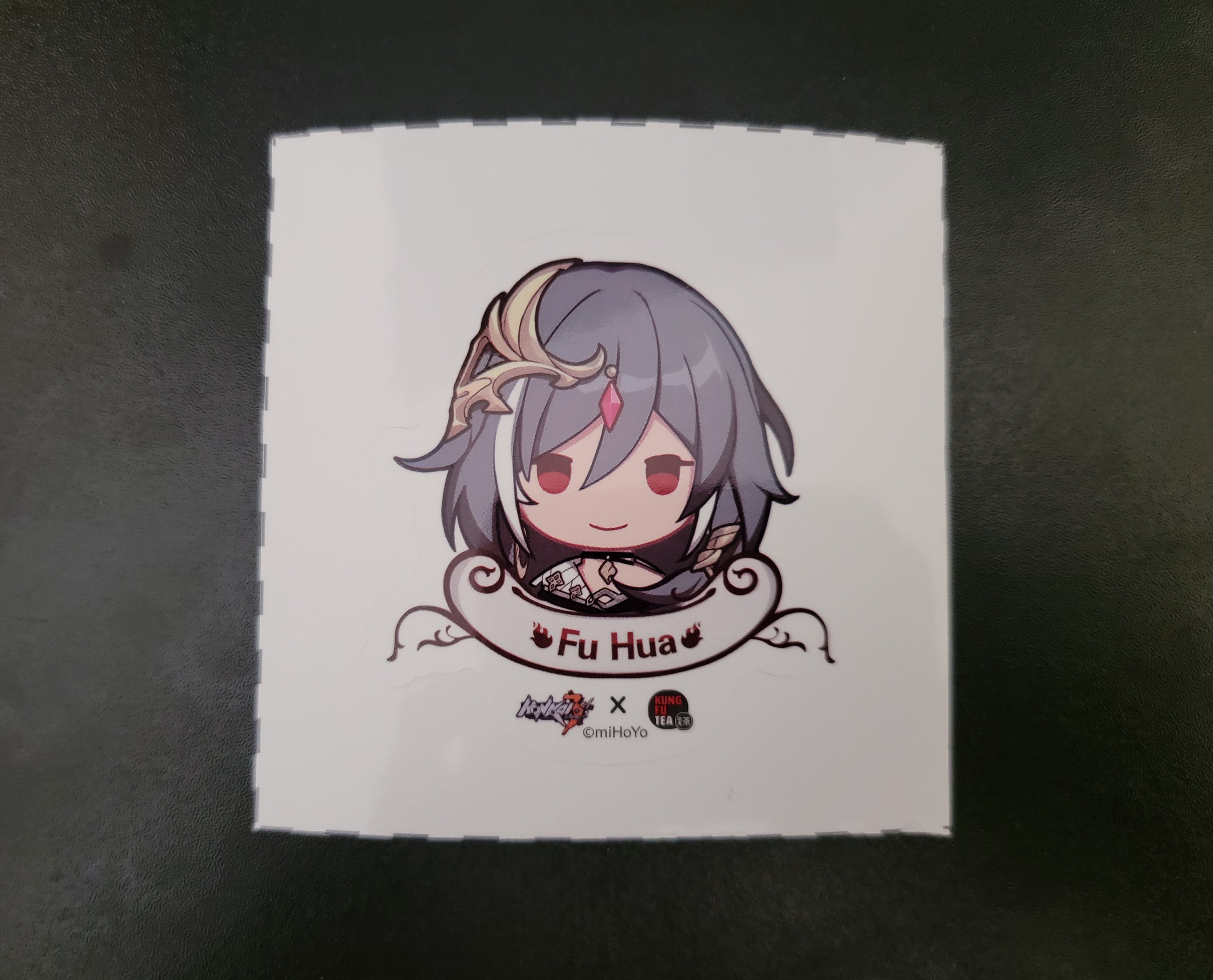 Honkai X Kung Fu Tea Limited Edition Collab Stickers - Etsy