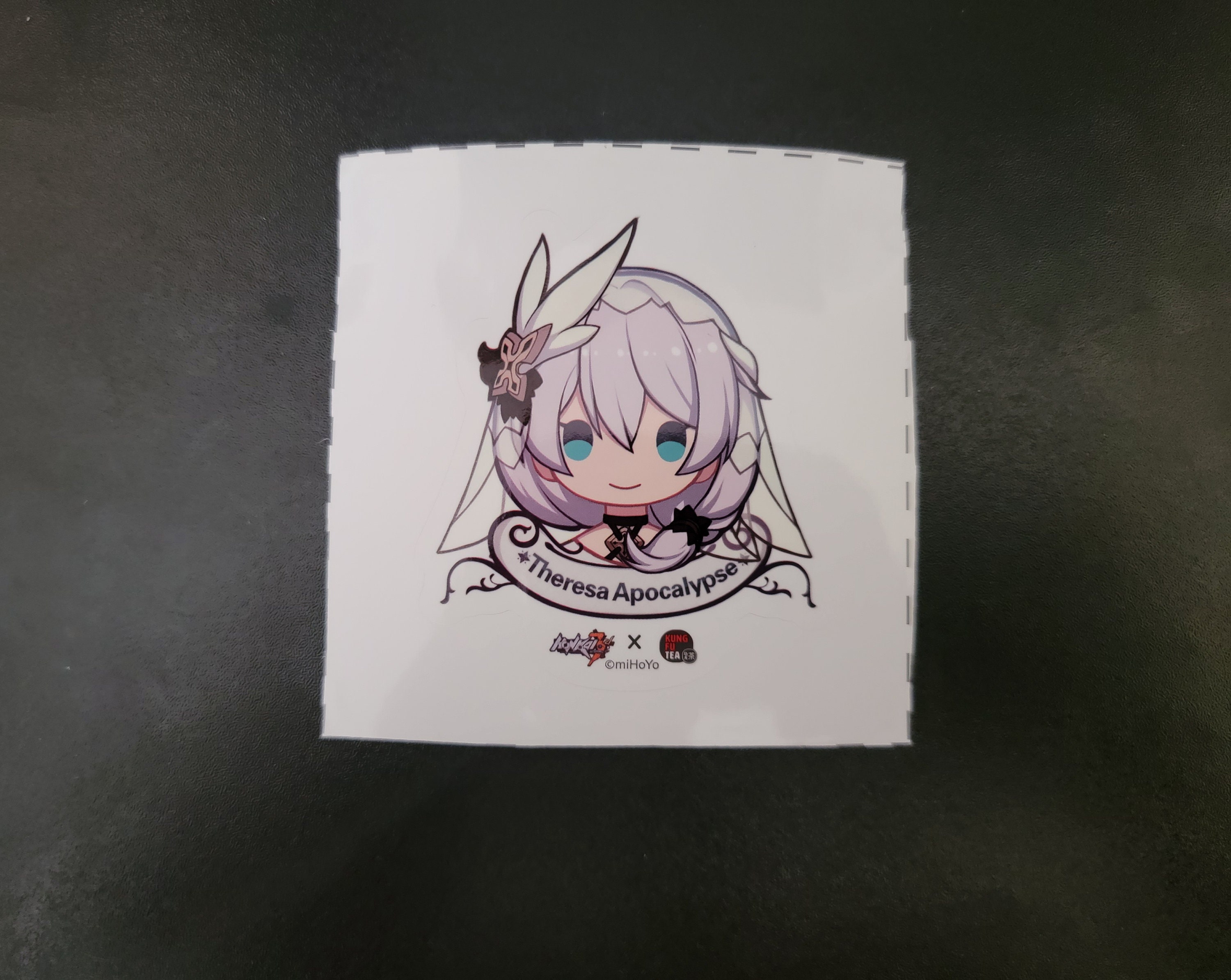 Honkai X Kung Fu Tea Limited Edition Collab Stickers - Etsy