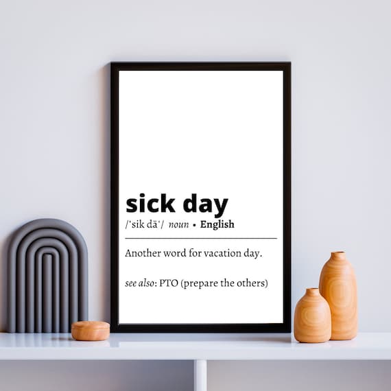 Funny Pto Quotes Office Wall Art, Digital Print, Work Quotes, Office