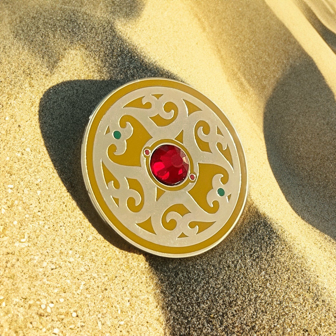 Gerudo Shield Pin - Etsy