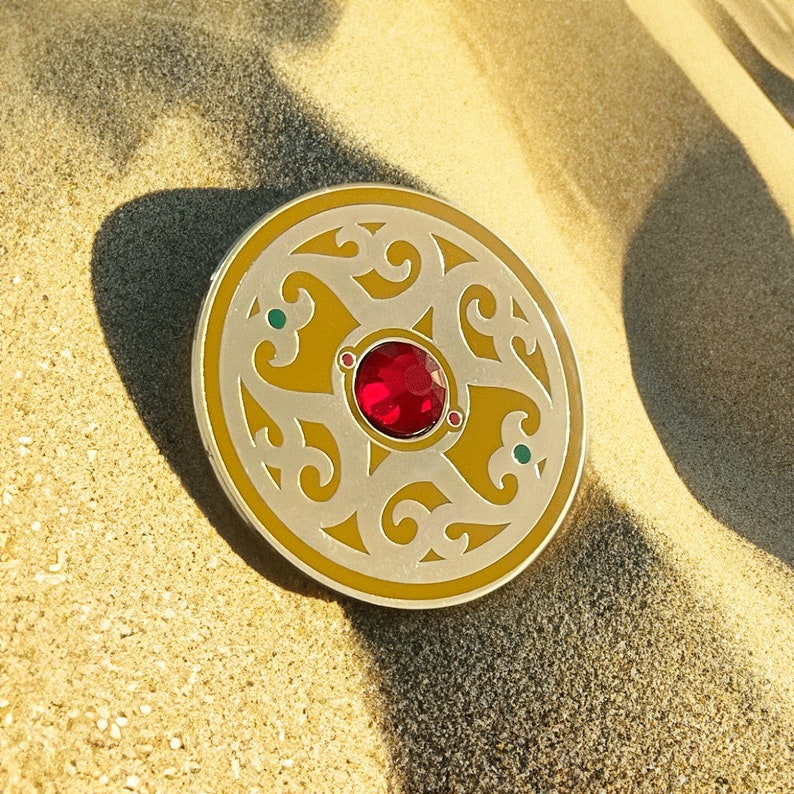 Gerudo Shield Pin - Etsy