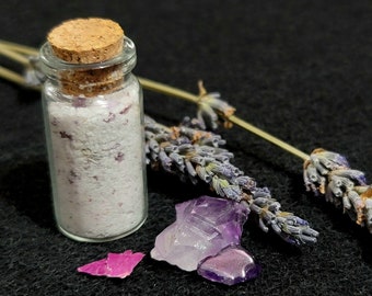 Purple Salt Ritual Salt Witch Salt Transformation Intuition Spellwork ...