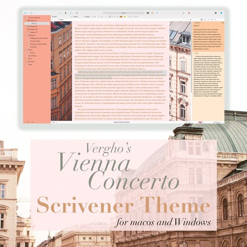 Rolling Highlands Scrivener Theme for Mac & Windows dark - Etsy