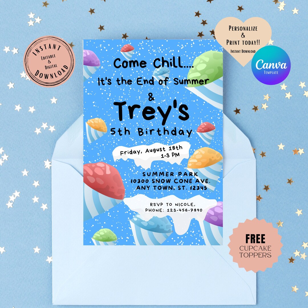 Editable Invitation Pool Party Invite End of Summer Party Girls ...