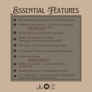 Daily Planner Printable Dark Academia Stationary Dark Academia Gifts ...