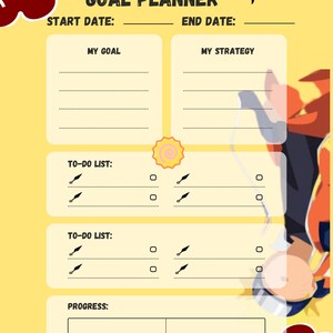 Naruto Weekly Planner Bundle - Etsy
