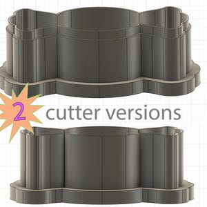 Pencil Bow Template 1 Polymer Clay Cutter | Digital STL File | 5 Sizes ...