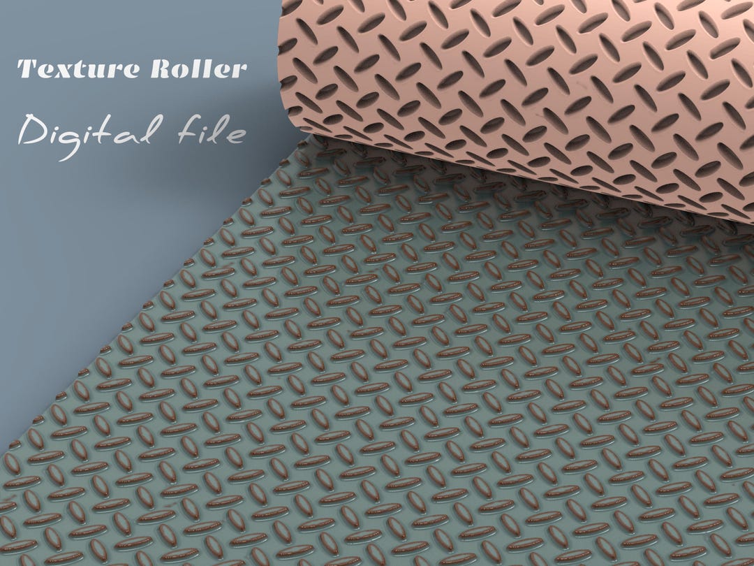 Metal Thread Texture | Polymer Clay Seamless Texture Roller | Digital ...
