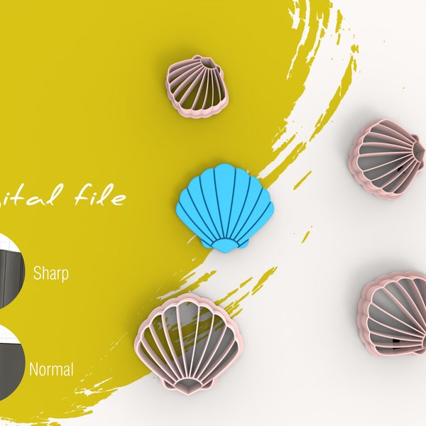 Sea Shell Stl File - Etsy