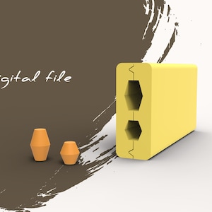 Polymer Clay Polygon Shape Bead Roller | Digital STL File - Etsy