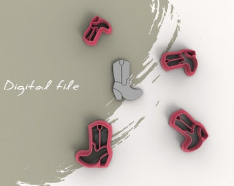 Stl File Cowboy Boots - Etsy
