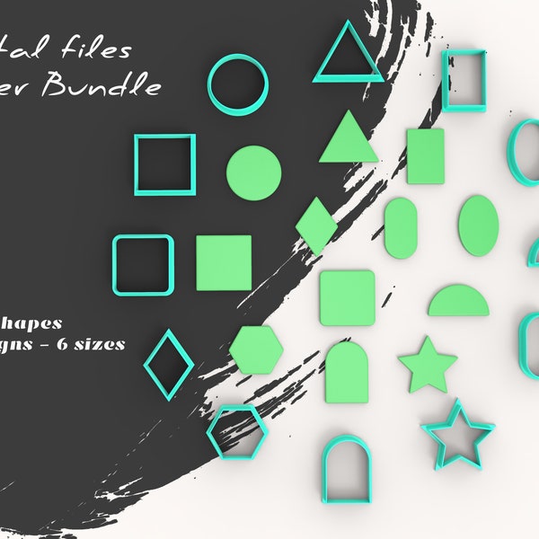Basic Shape Files Cutters - Etsy
