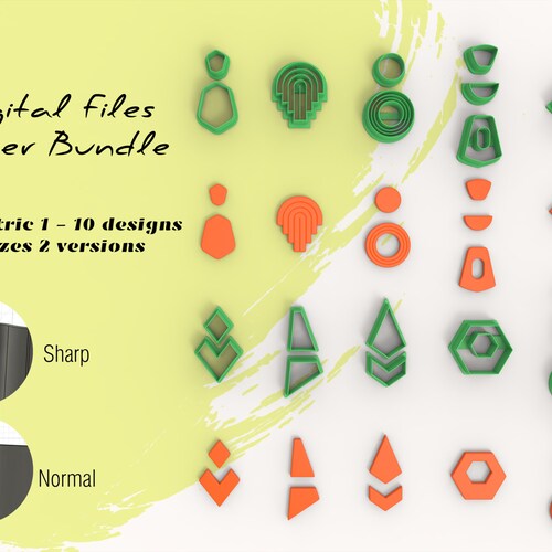 Hexagon Polymer Micro Clay Cutter Digital STL File | Etsy