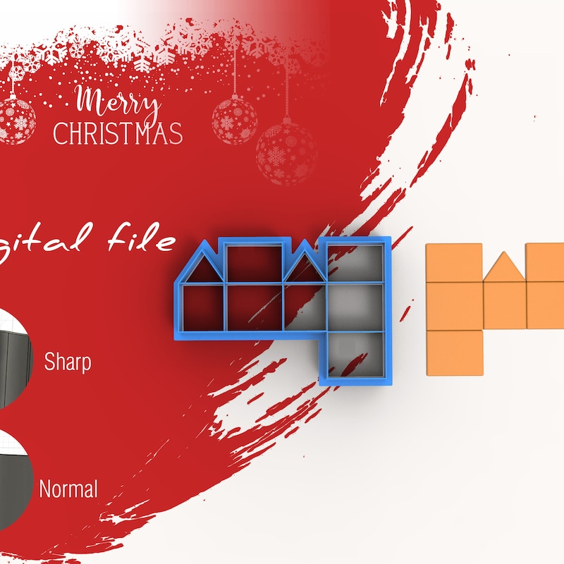 3d Clay House Cutter - Etsy