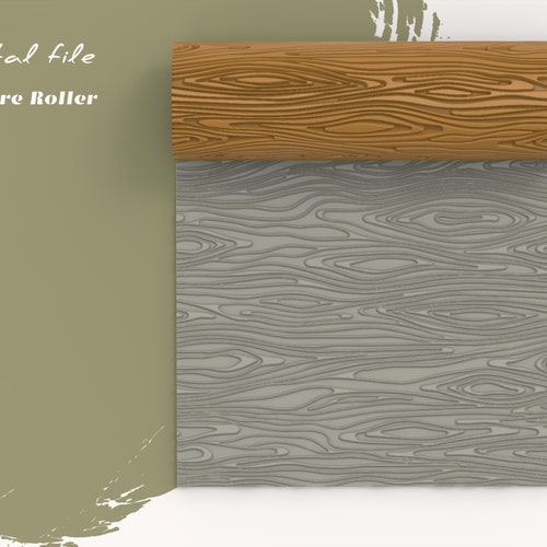 Ethnic C Polymer Clay Seamless Texture Roller Digital STL - Etsy